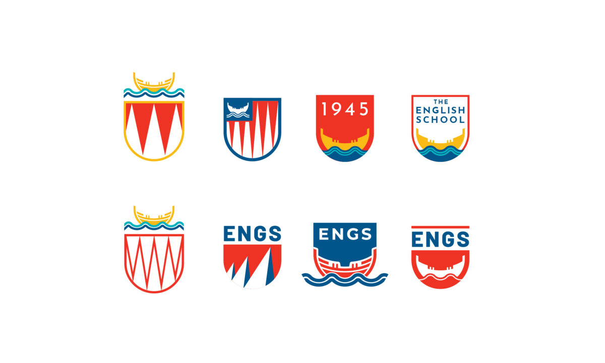 The English School – Logo Design | Pixelbuffer Illustration & Design